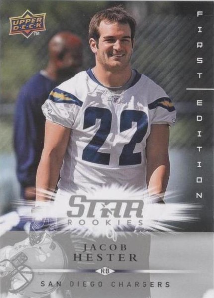 2008 Upper Deck First Edition - Star Rookies #167 Jacob Hester (RC) for ...