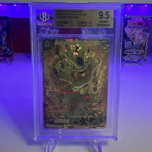 Dragon Ball Super Golden Cooler Radiant Pride SCR BT20 - BGS 9.5 GEM ...