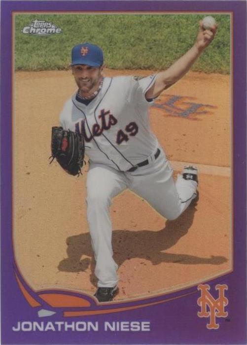 2013 Topps Chrome - Jon Niese #60 Purple Refractor for sale online | eBay