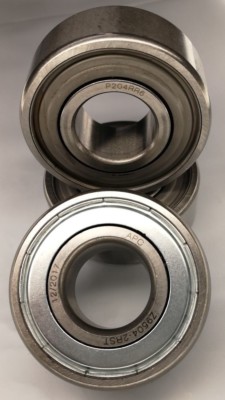 6x Premium Z9504-2RST Lawn Mower Bearing 3/4" Bore | Z9504-RST P204RR6 ...