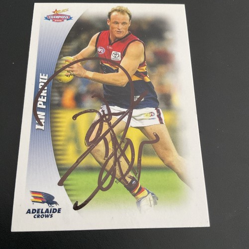 Ian Perrie signed 2006 Select Champions Adelaide Crows AFL Card | eBay