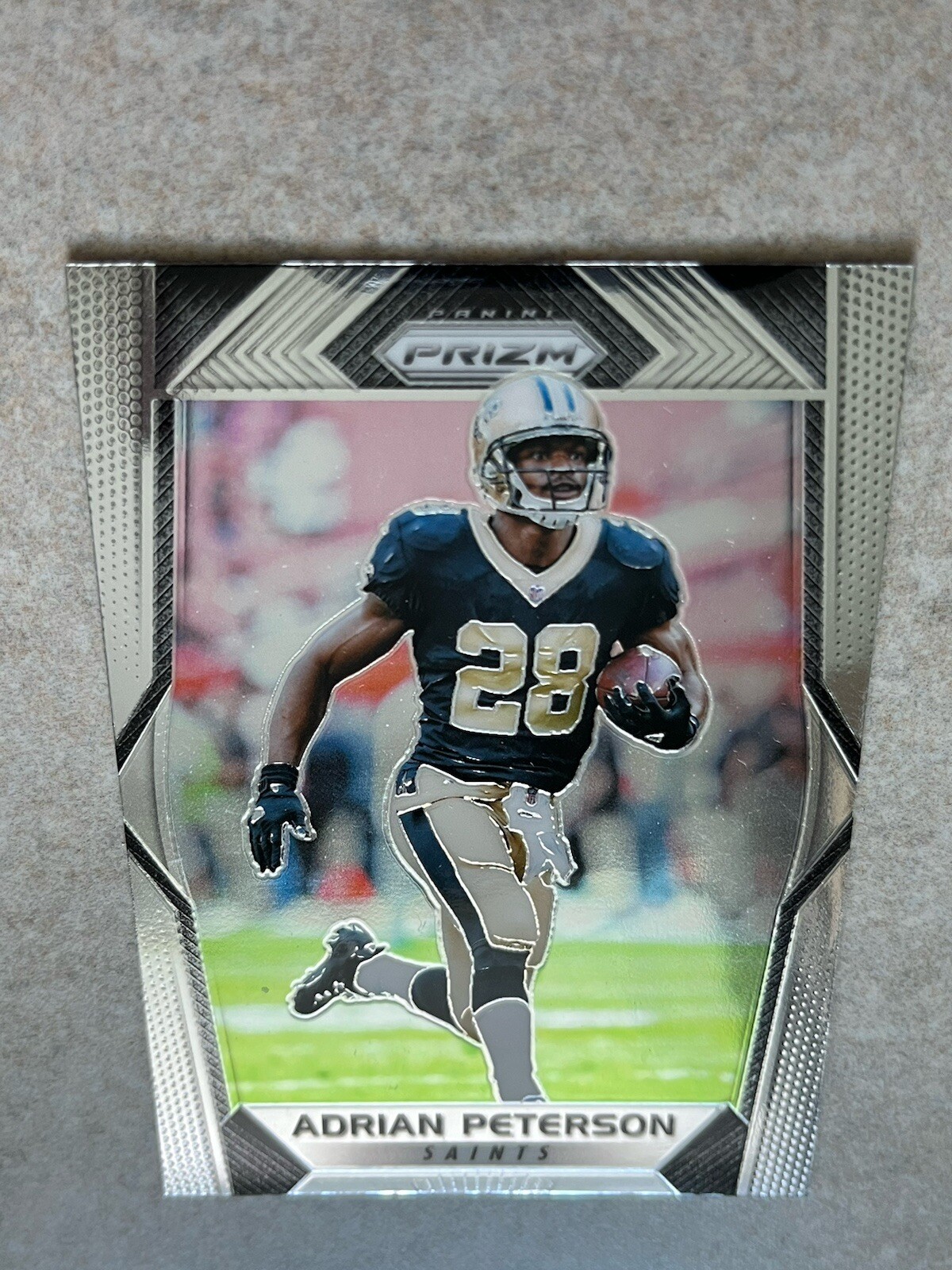 2017 Panini Prizm Silver #61 Adrian Peterson NFL New Orleans Saints | eBay