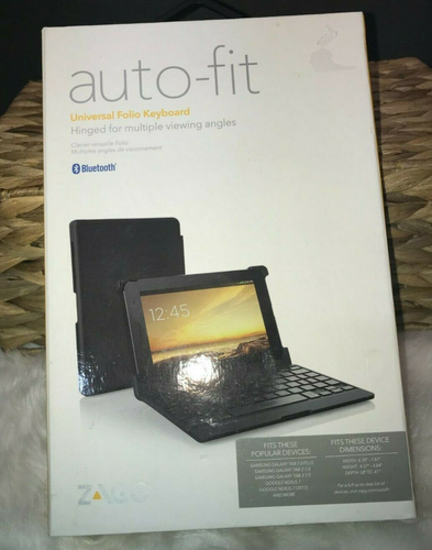 Zagg keyboard auto-fit 7in Sam and google tablets * | eBay