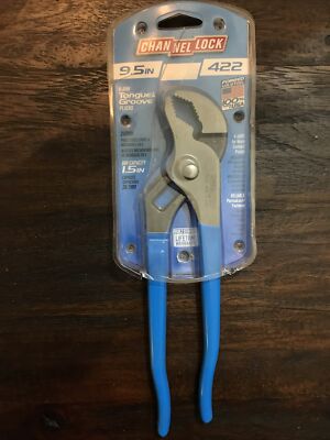 Channellock 422 9.5" V-Jaw Tongue & Groove Pliers | eBay