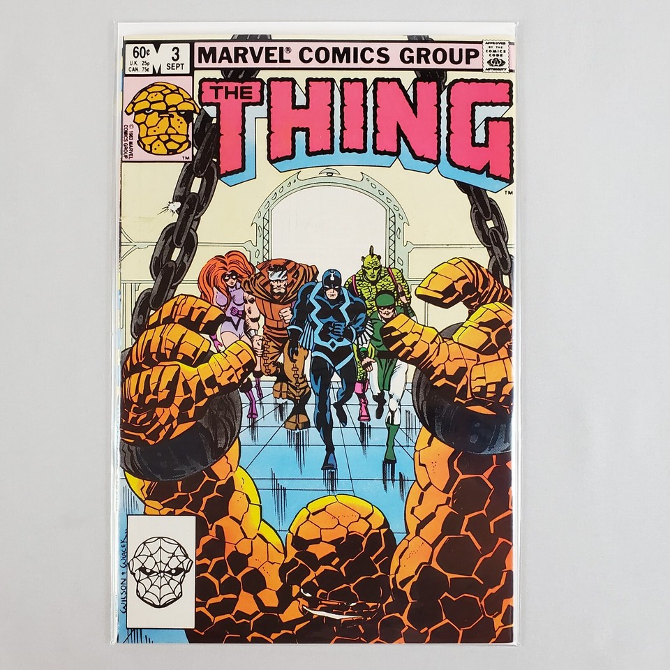 The Thing #03 Sep 1983 Marvel Comics VF/NM 9.0 Inhumans John Byrne Ron ...
