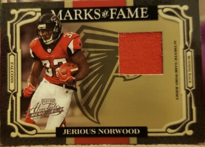 JERIOUS NORWOOD 2007 Playoff Absolute Memorabilia Game Worn Jersey ...
