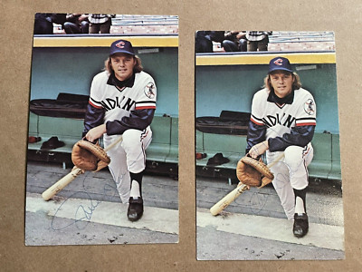1974 DAVE DUNCAN CLEVELAND INDIANS SIGNED POSTCARDS | eBay
