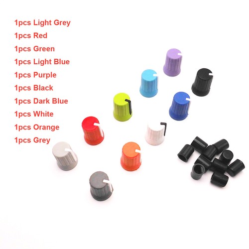 10PCS Rubber Rotary Knob For DJ Controller NI Traktor Kontrol Z1 Z2 S2 ...