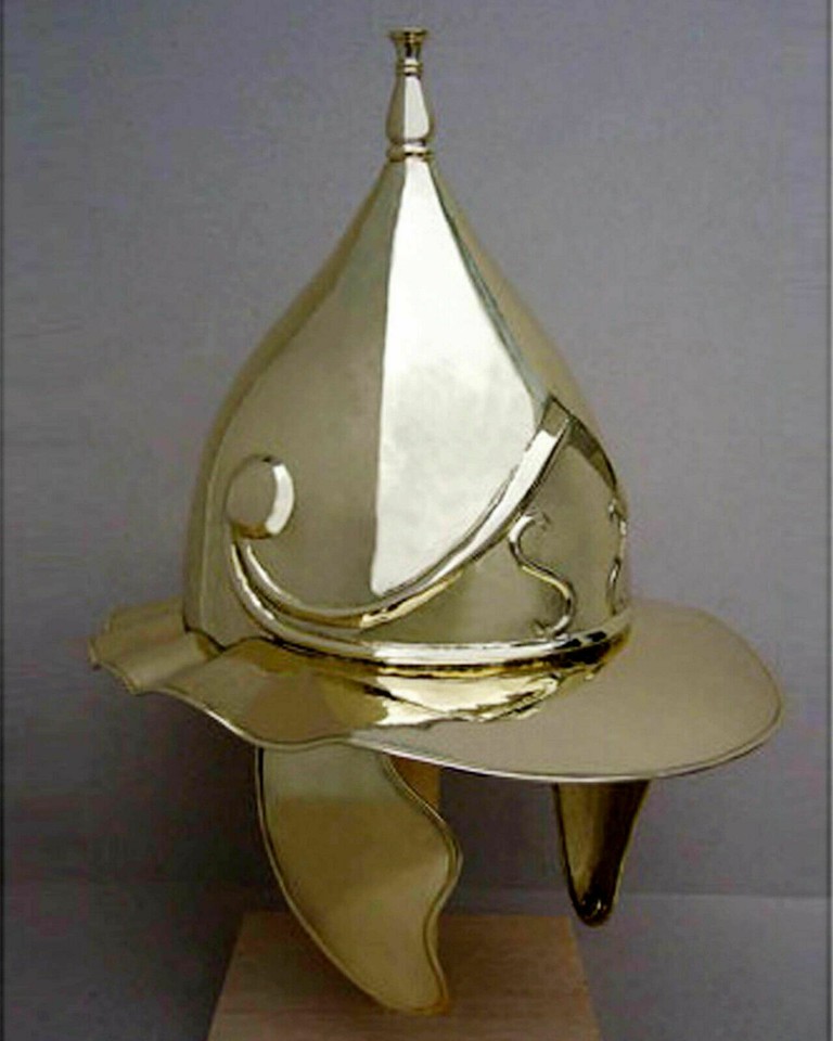 Halloween Greek Roman Knight Armor Boeotian Attic Style Brass Ancient ...