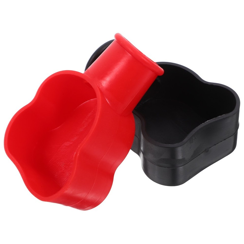 2Pcs Battery Terminal Protector Negative Positive Battery Cover ...