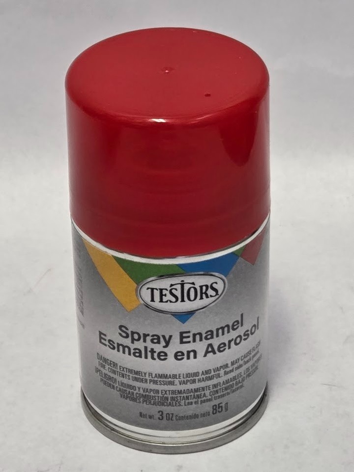 Testors Spray Paint Gloss Enamel 3oz Rust-Oleum Hobby Model Your Choice ...