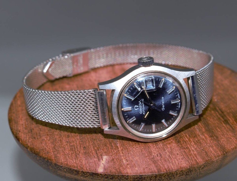 OMEGA Watch GENEVEBL Dial Women's Automatic Watch Working Product VRW-1383 | eBay Australia