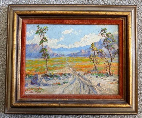 Orig. Oil Painting on Board Landscape by CLINTON JOHNSON (1867-1952, L ...