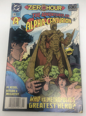 DC The Adventures of Alpha-Centurion Zero Hour #516, 1994 Comic Book | eBay
