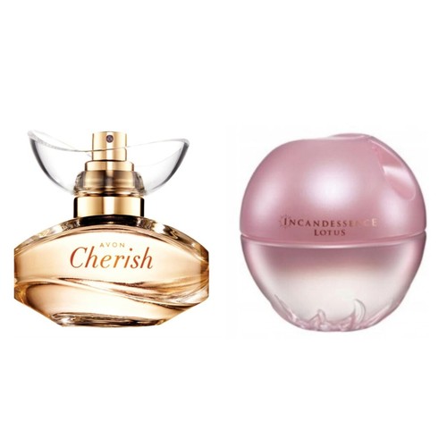 AVON Set CHERISH 50ml+ AVON Incandessence Lotus 50ml, Women's perfume ...