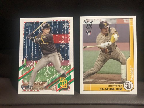 2021 Topps Holiday Ha-Seong Kim RC #HW55 & BL RC #85 Padres | eBay