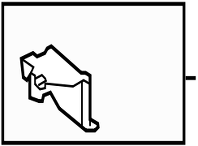 58427-47040 Toyota Spacer, rear floor board 5842747040, New Genuine OEM ...