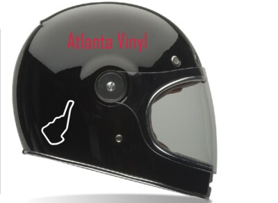 Road Atlanta Road Course Track Decal Sticker Outline Vinyl Racetrack | eBay