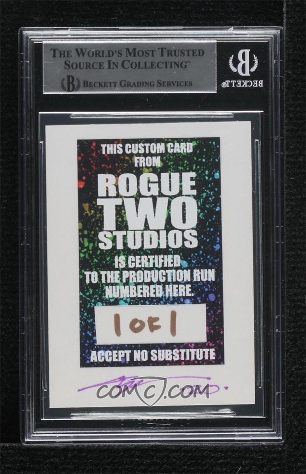 RARE THE WATERBOY BOBBY BOUCHER ADAM SANDLER CARD ART 1/1 BAS | eBay