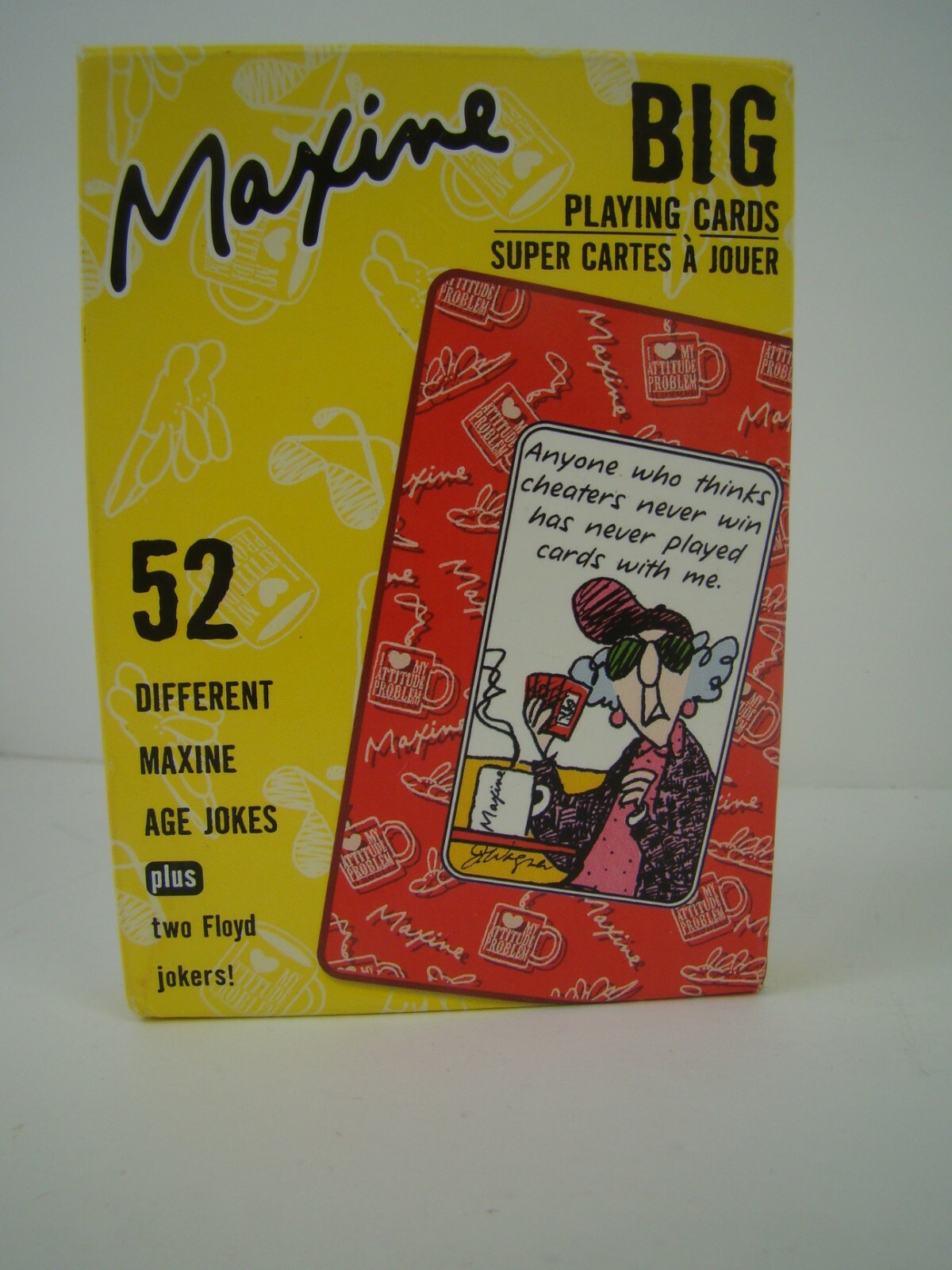 Hallmark Maxine Big Playing Cards - 52 Cards + 2 Floyd Jokers 3 1/2" x ...