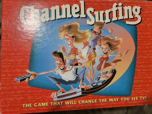 Channel Surfing Game Milton Bradley 12+ TV 1 Or More Players 1994 NIB ...