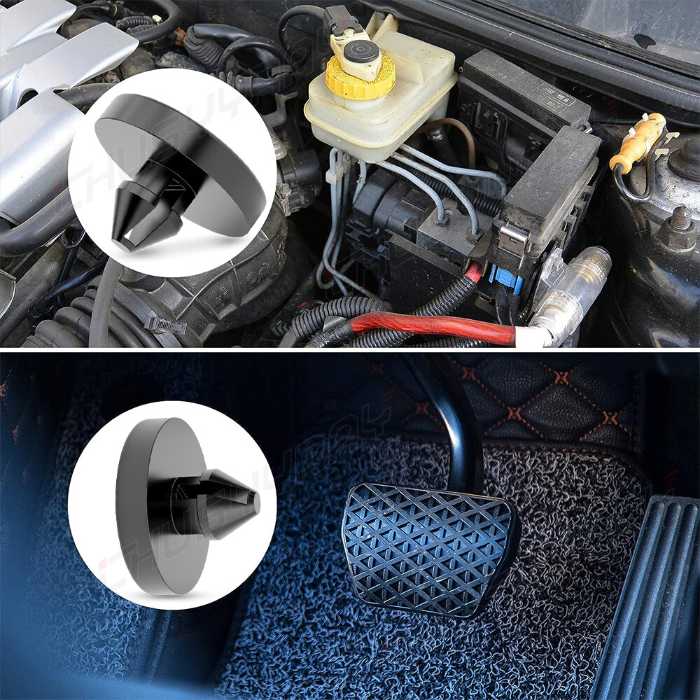 12 Pcs Brake Pedal Stop Pad Rubber Brake Stoppers Switch Limiter 90541 ...