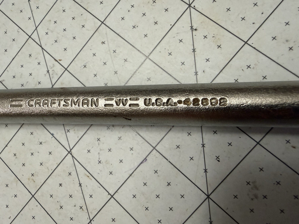 Vintage Craftsman 15" Rolling Head Mechanics Lady Foot Pry Bar 42892 ...