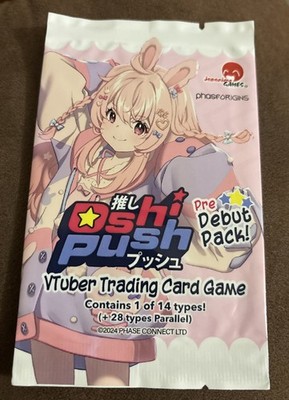 Oshi Push Pre Debut Pack GenCon Promo 2025 Japanime Games 2 Packs | eBay