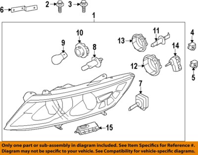 KIA OEM 11-15 Optima-Headlight Headlamp Bulb 1864735006 | eBay