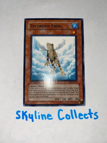 (1) TREEBORN FROG (SOI-EN025) - 1ST EDITION - LP - YUGIOH CARD | eBay
