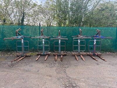 2000kg Conquip Pallet Forks £550+vat Lifting Attachment Crane Digger ...