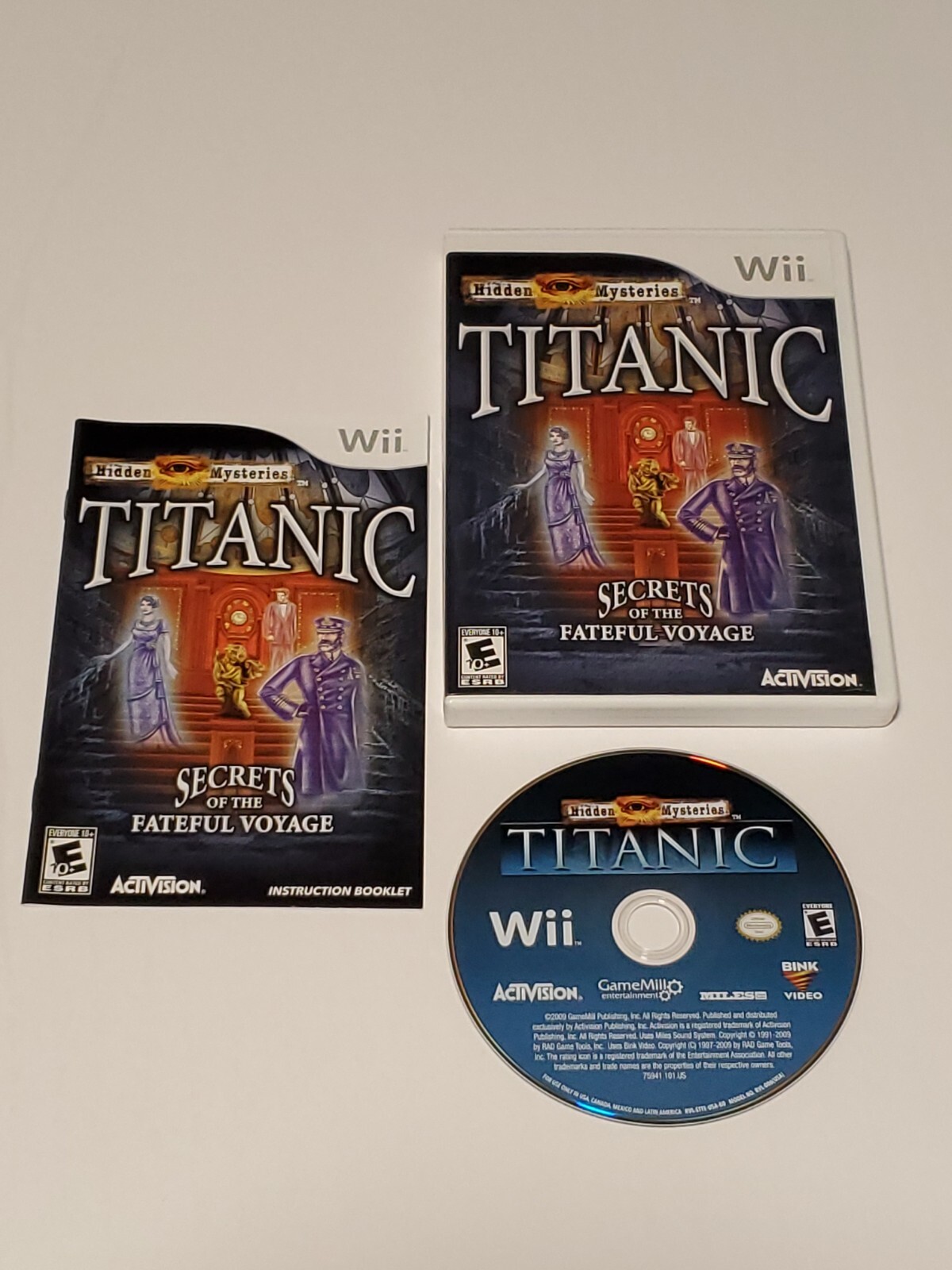 Hidden Mysteries: Titanic - Secrets of the Fateful Voyage Nintendo Wii ...