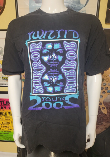 VTG Twiztid Mirror Mirror 2002 Tour Concert T Shirt XL Nice Detroit ...