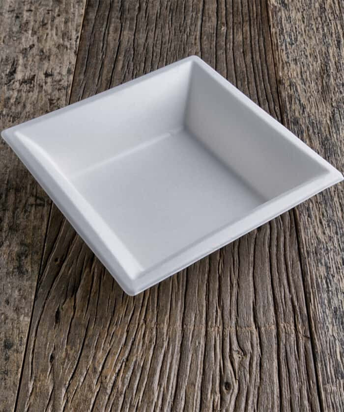 Biodegradable Square Soup Plates Cellulose Pulp 25 pcs 18x18x4 cm ...