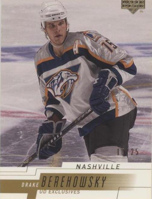 2000-01 Upper Deck - Drake Berehowsky #327 Exclusives Gold /25 for sale ...