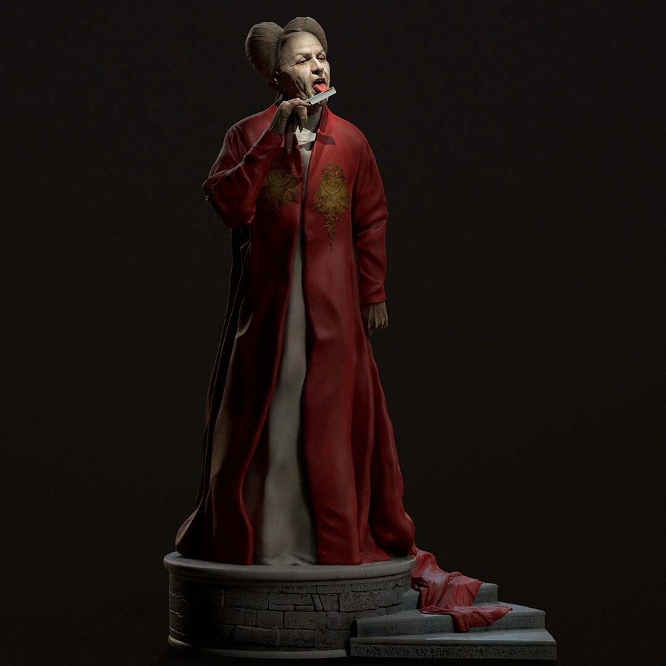 Dracula 1992 - Bram Stoker - Resin Model Kit - 3DPrint - 1/10, 1/8, 1/6 ...