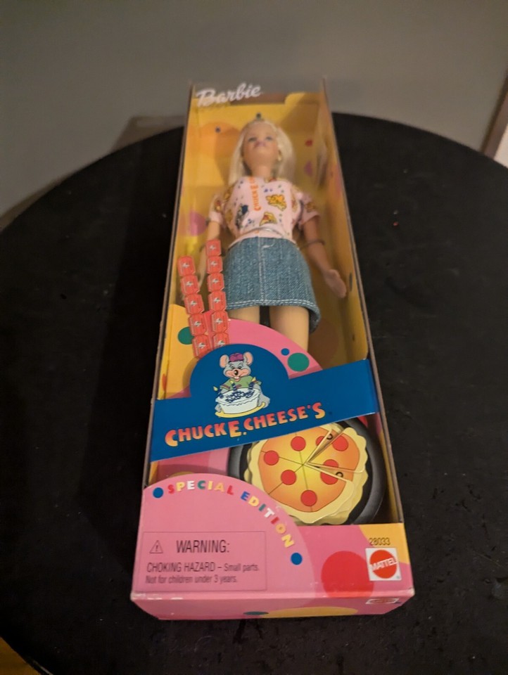 Rare Chuck E Cheese Barbie 2000 Mattel Limited Special Collector ...