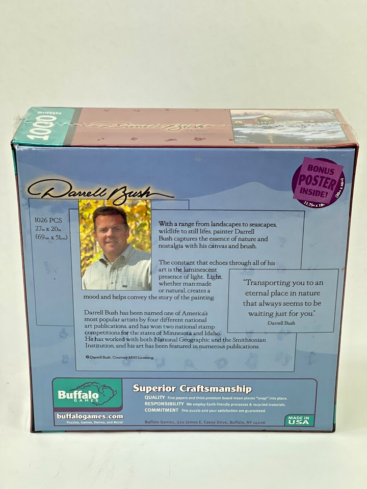 Darrell Bush Holiday Traditions - 1000 pc Jigsaw Puzzle - Buffalo Games ...