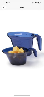 New Tupperware Microwave Pitcher set of 2 Microwavable Measuring Jugs ...