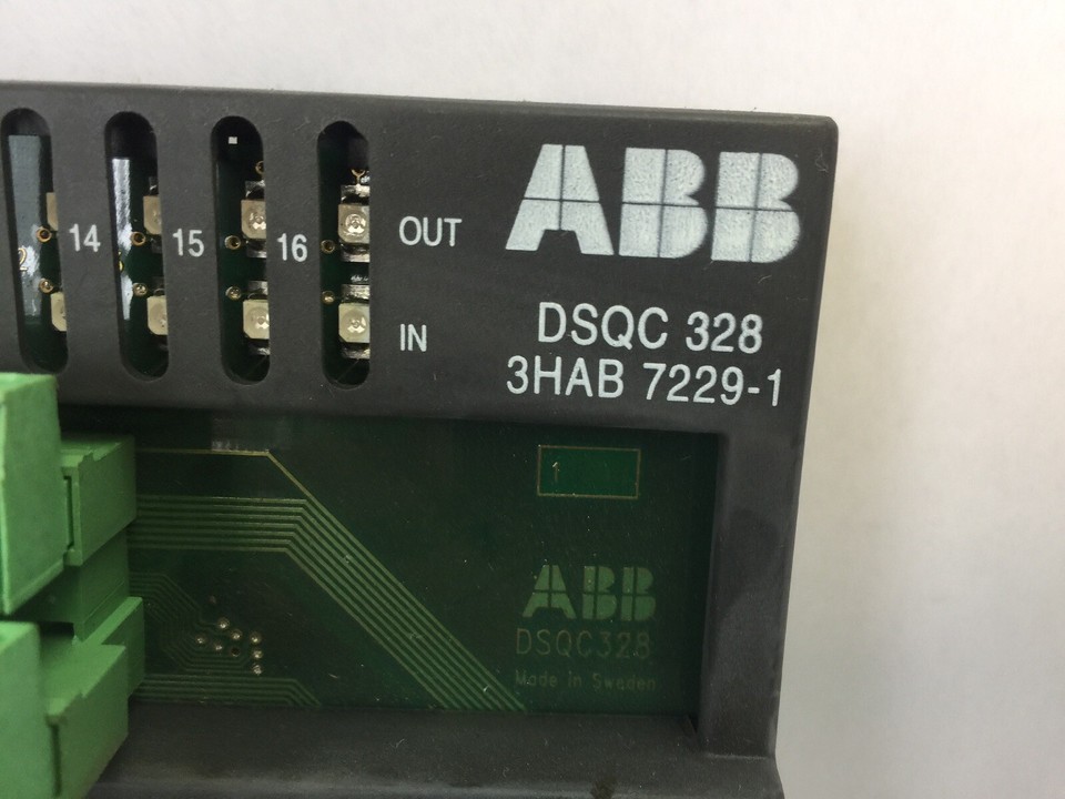 ABB DSQC 328 DIGITAL I/O MODULE 3HAB 7229-1 | eBay