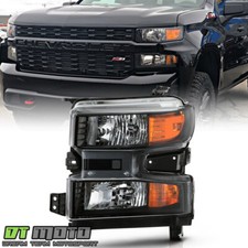 2019-20 19 Chevy Silverado 1500 Headlight Lamp RH Right Halogen OEM GM ...