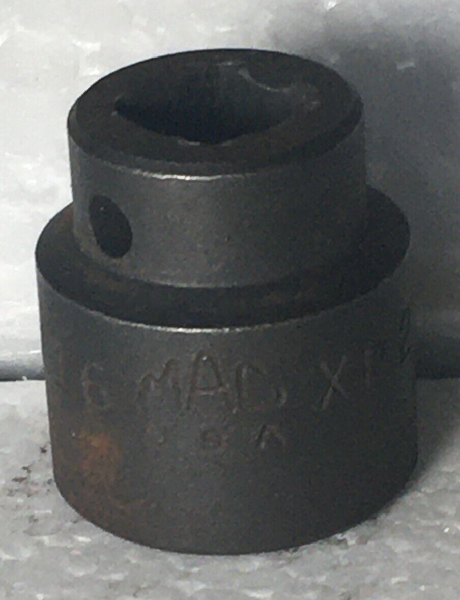 Mac Tools XP226 3/8 Drive Standard 11/16 6 Point Impact Shallow Socket ...