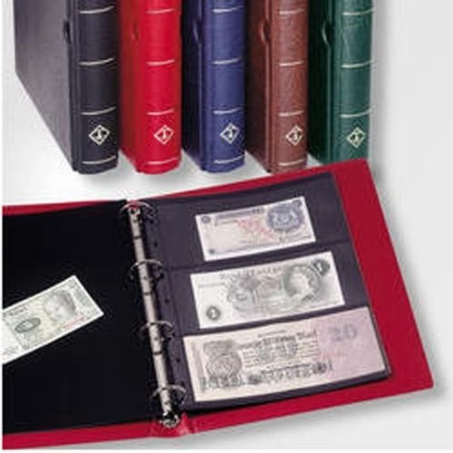 Lighthouse Banknote album VARIO, incl. 10 pockets, red 4004117902048 ...