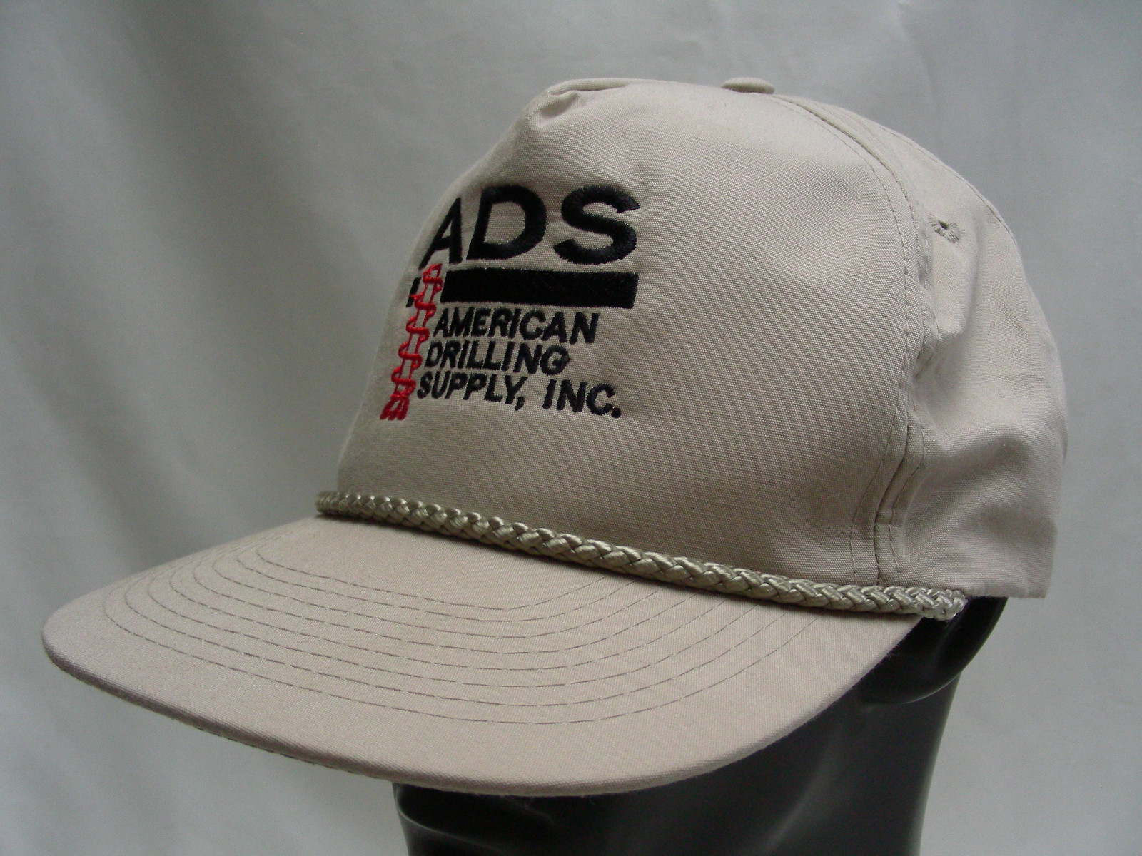 ADS - AMERICAN DRILLING SUPPLY - ADJUSTABLE STRAPBACK BALL CAP HAT! | eBay