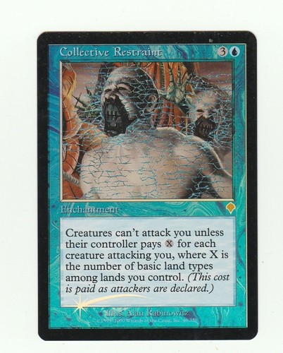 1x FOIL Collective Restraint VG Invasion Mtg Magic 1x x1 | eBay