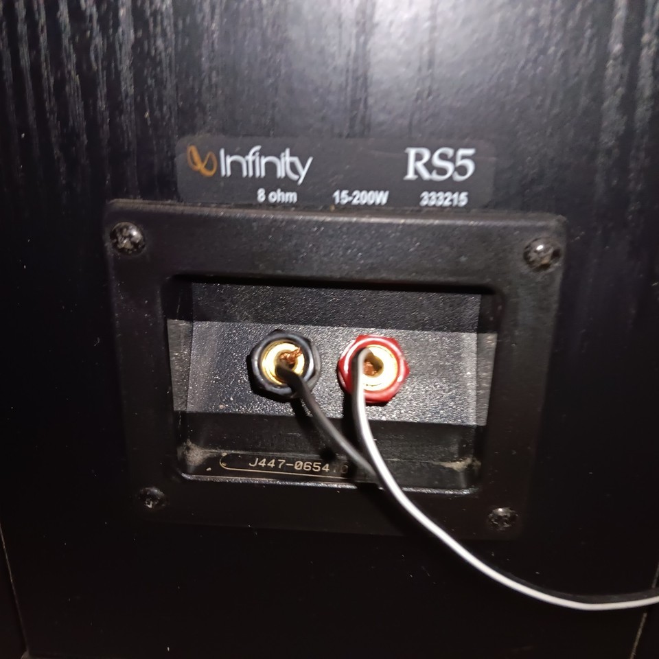 Infinity RS-5 Tower Speakers, Pair, Excellent, Amazing, A+ | eBay