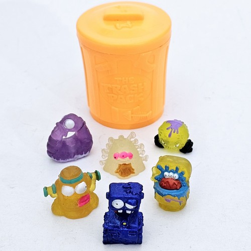 ©Moose Toys The Trash Pack 1X Metallic Ultra Rare 5X Rare Shiny Clear ...