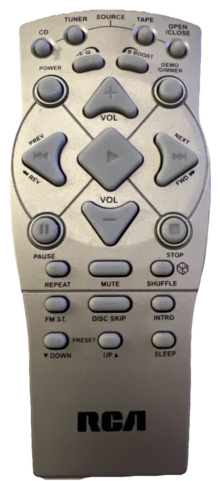 RCA 257350 CD Stereo System Remote Control Works Many RS Models Tested ...