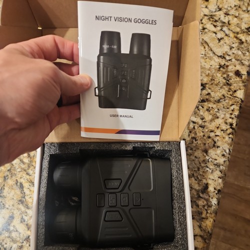 36 MP 4K Night Vision Goggles UHD Hunting Large Screen Binoculars free ...