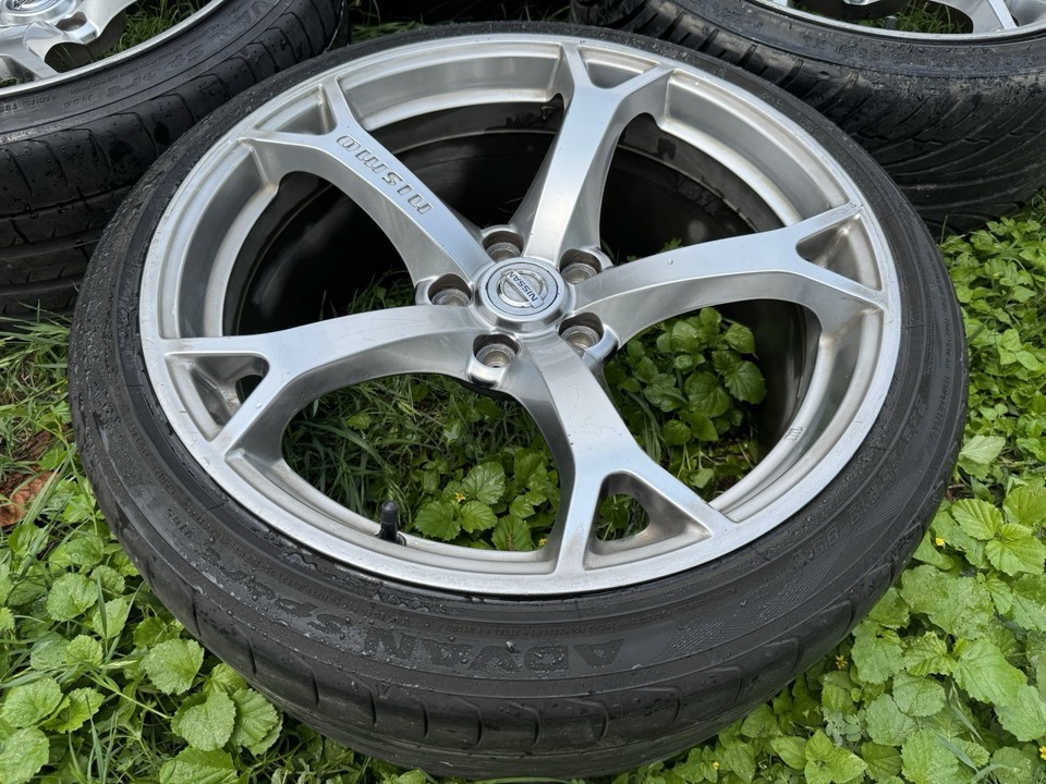 Nissan 370z V1 Nismo Wheels (4) 19x9.5 +40 (Squared Set Up) | eBay